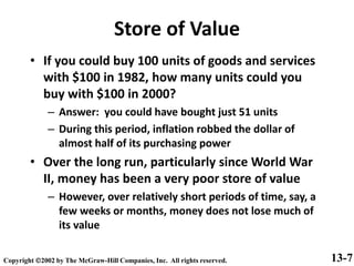 functions of money | PPTX