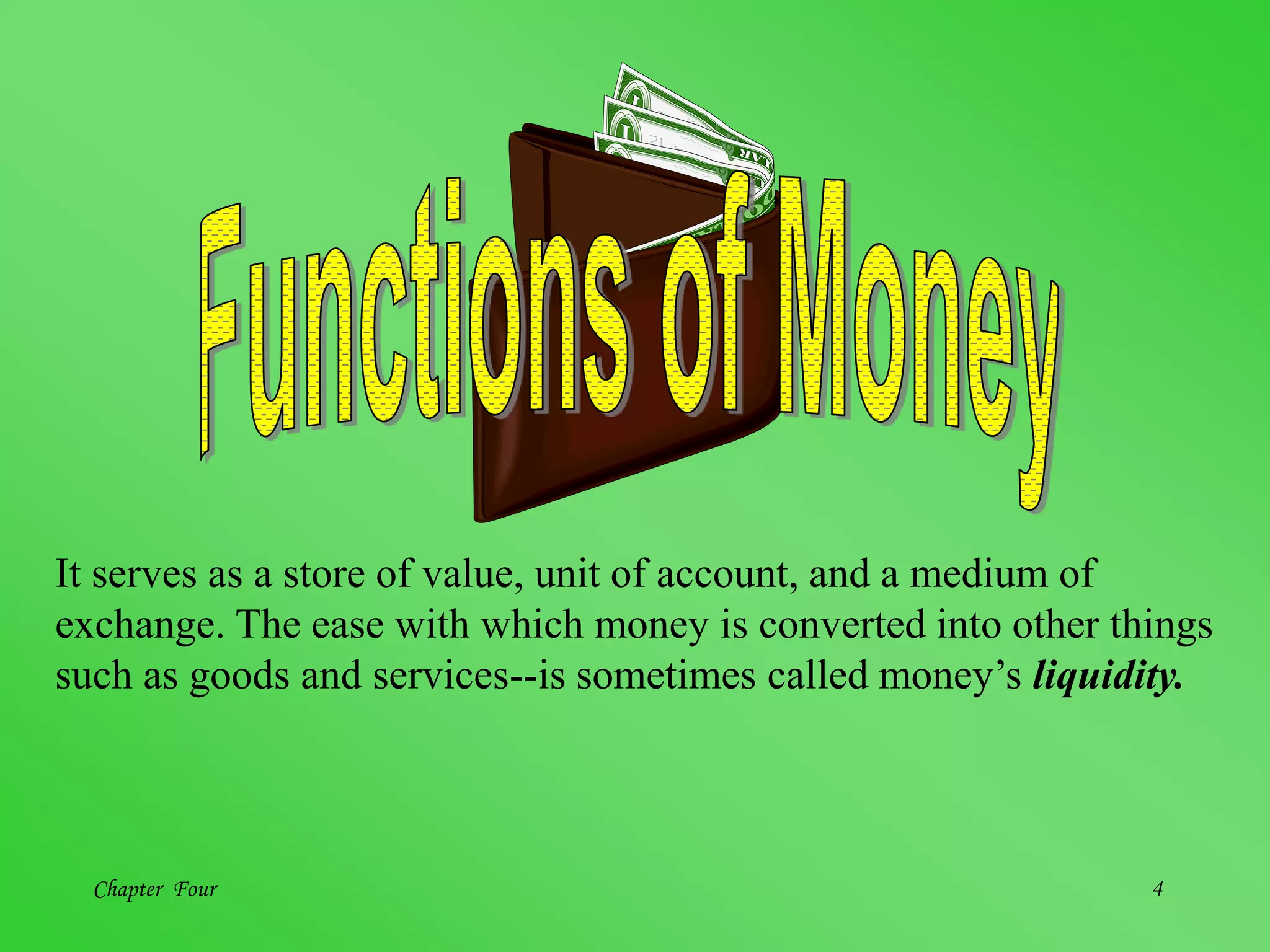 Functions of money | PPTX