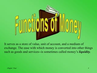 Functions of money | PPTX