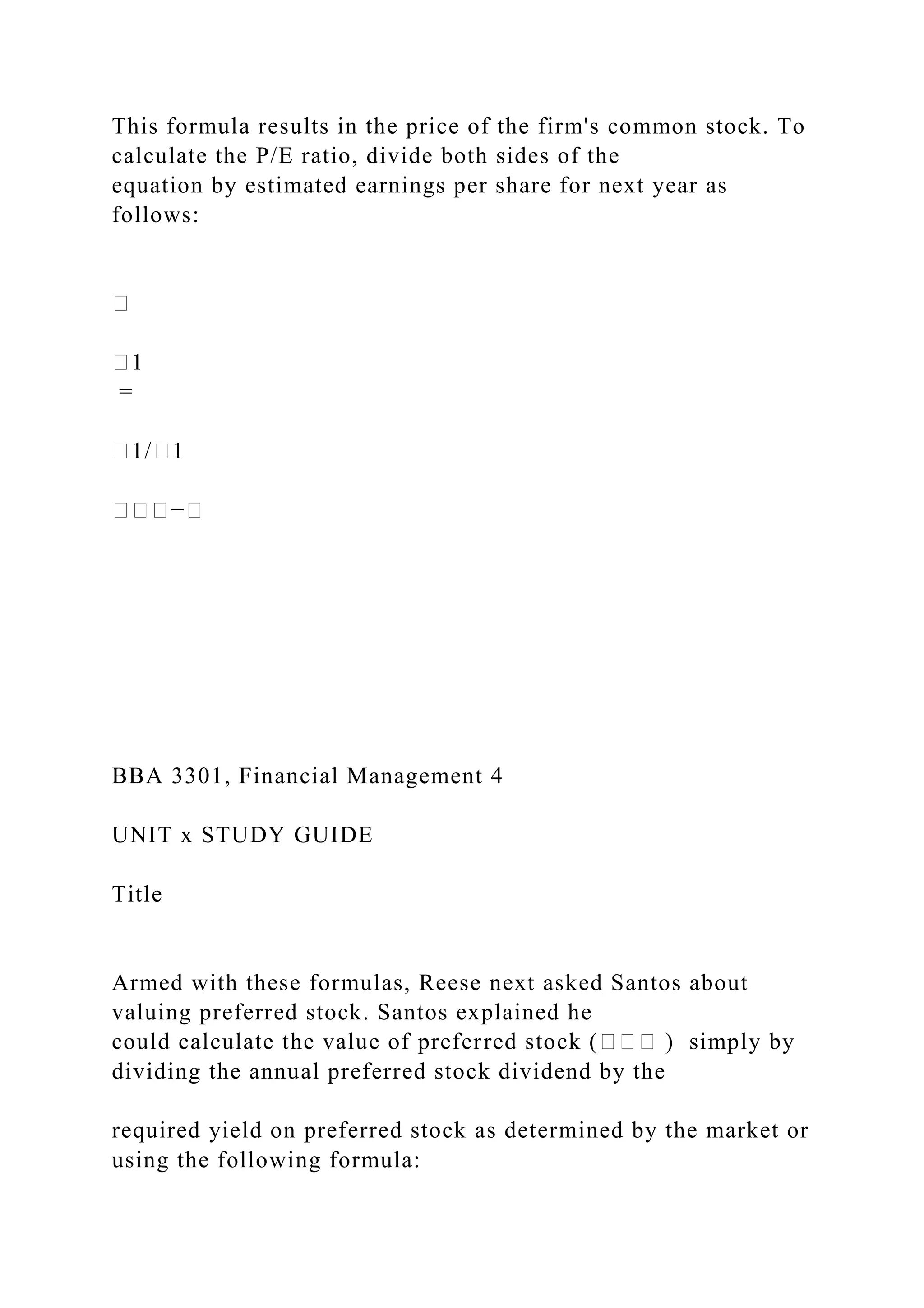 BBA 3310 Unit VI AssignmentInstructions Enter all answers dir.docx