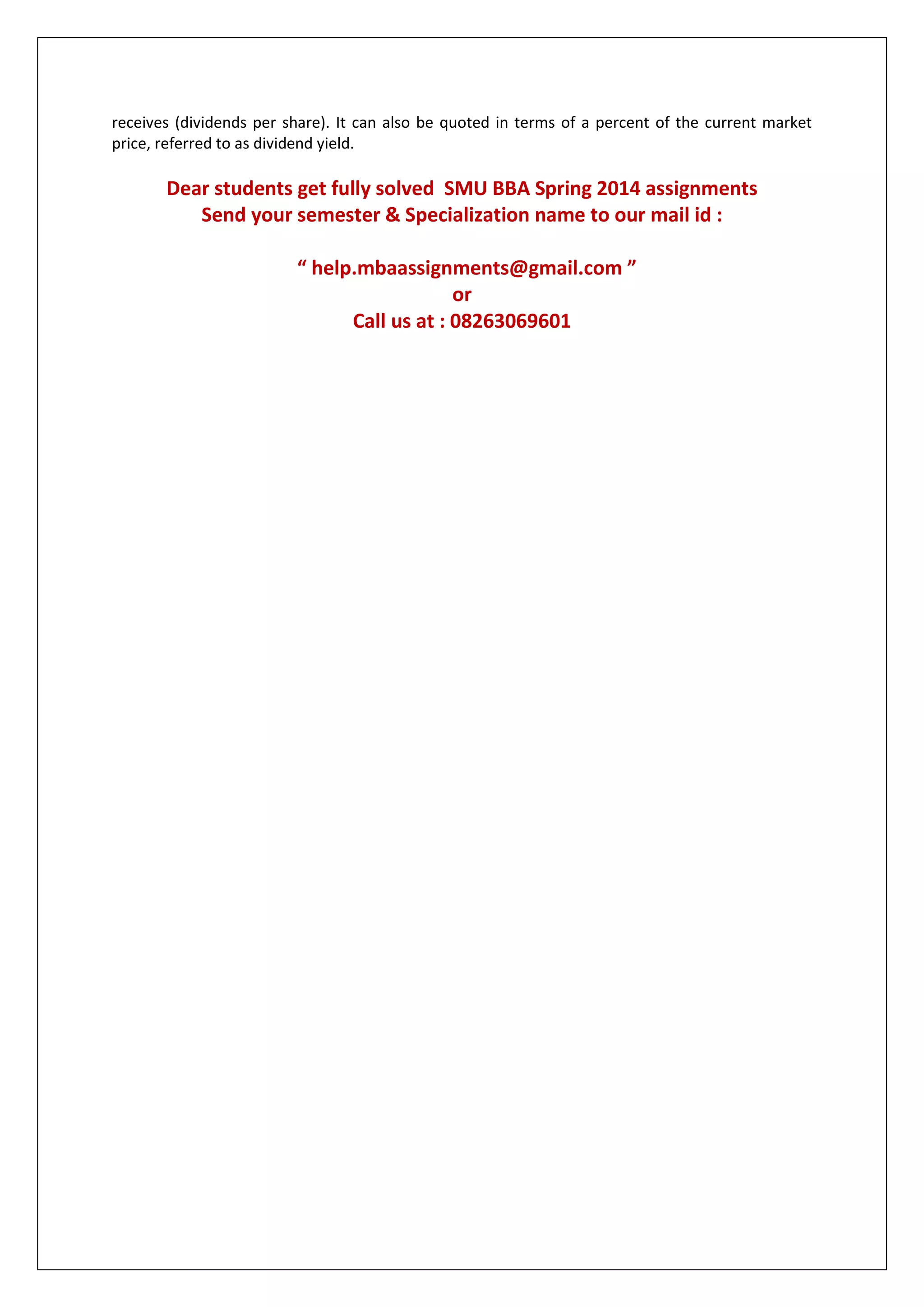 Bba402 management accounting | PDF