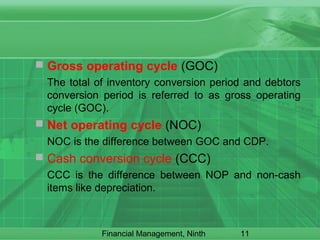 Bba 4 fm u 4.1 management of working capital | PPT