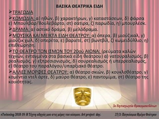 Παγκόσμια ημέρα θεάτρου | PPT