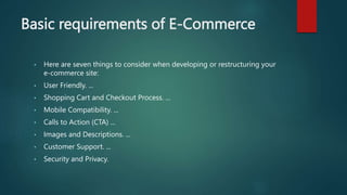 BBA 603 FUNDAMENTAL OF E- COMMERCE UNIT 1.pptx