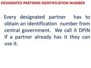 BBA 6 UNIT 2.pdf limited liability partnership | PPT