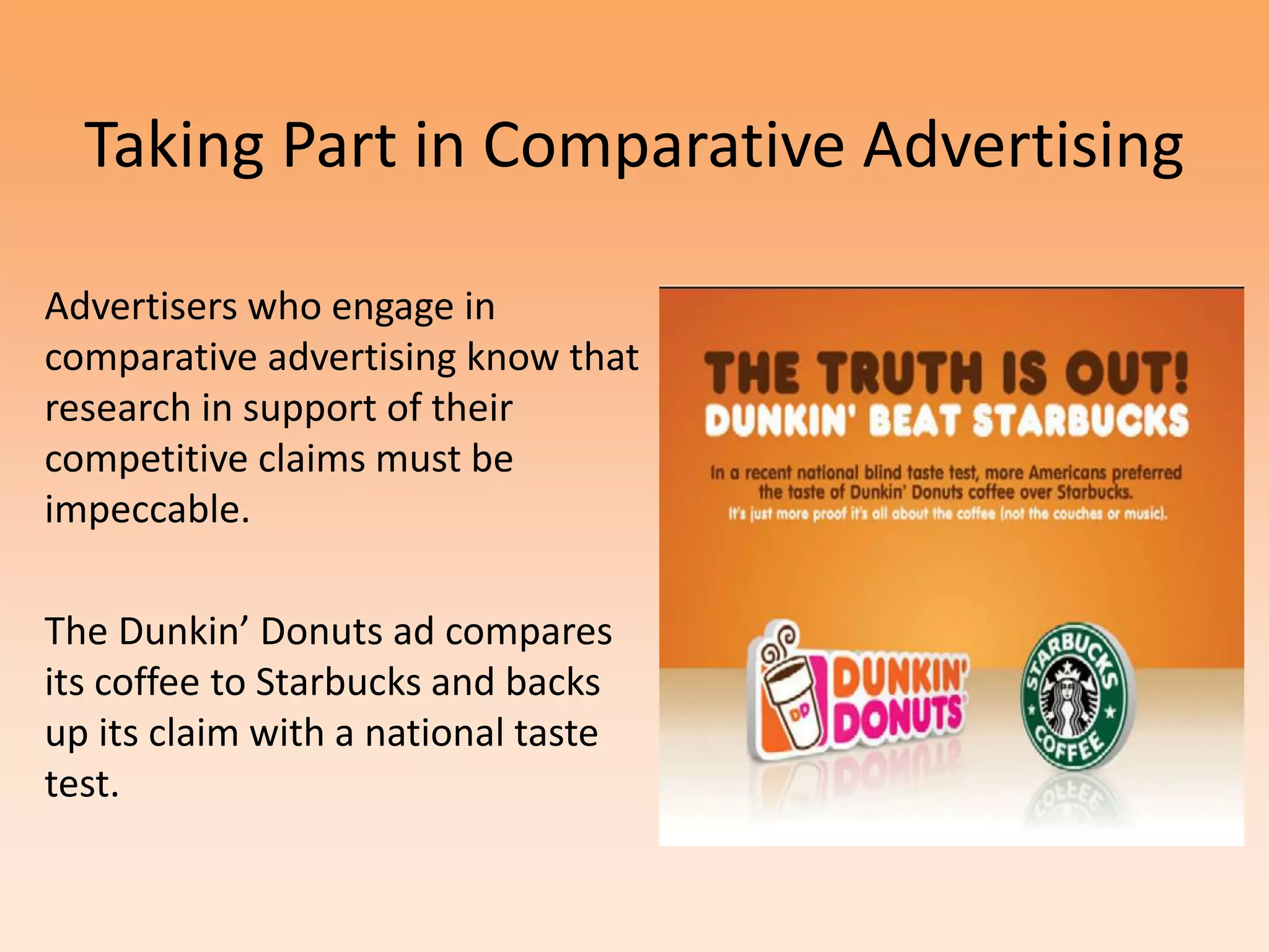 Comparative Advertising. | PPT