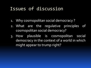 cosmopolitanism and global justice | PDF