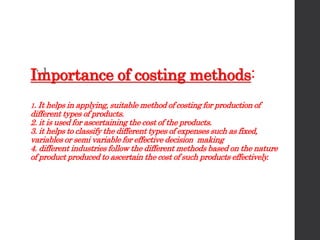 Introduction to Cost Accounting for BBA, B.com, BBA aviation management ...