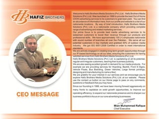 HBMS. Company Profile | PDF