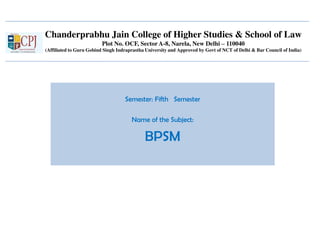 BPSM | PDF | Business Administration | Business