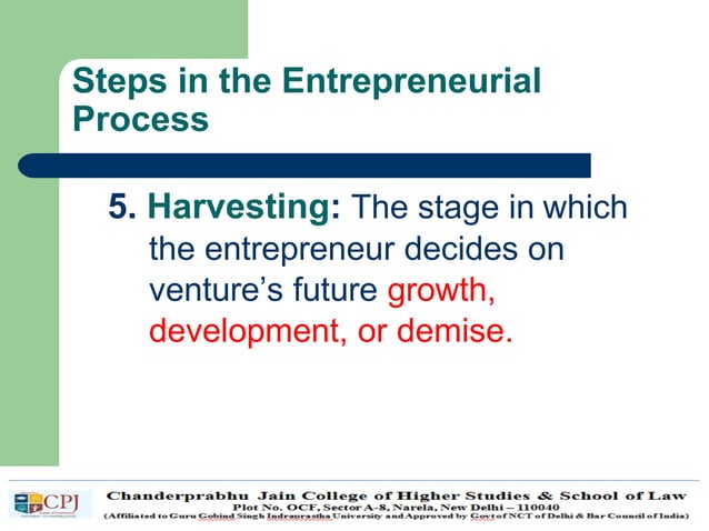 Entrepreneurship development | PPT