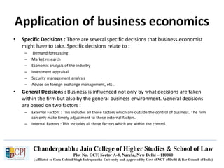 Business Economics | PPT