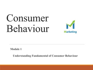INTRODUCTION to the Consumer Behavior and STP | PPT