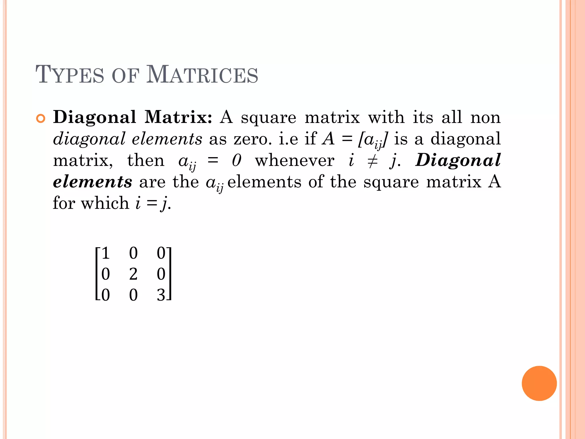 Matrices & Determinants | PDF