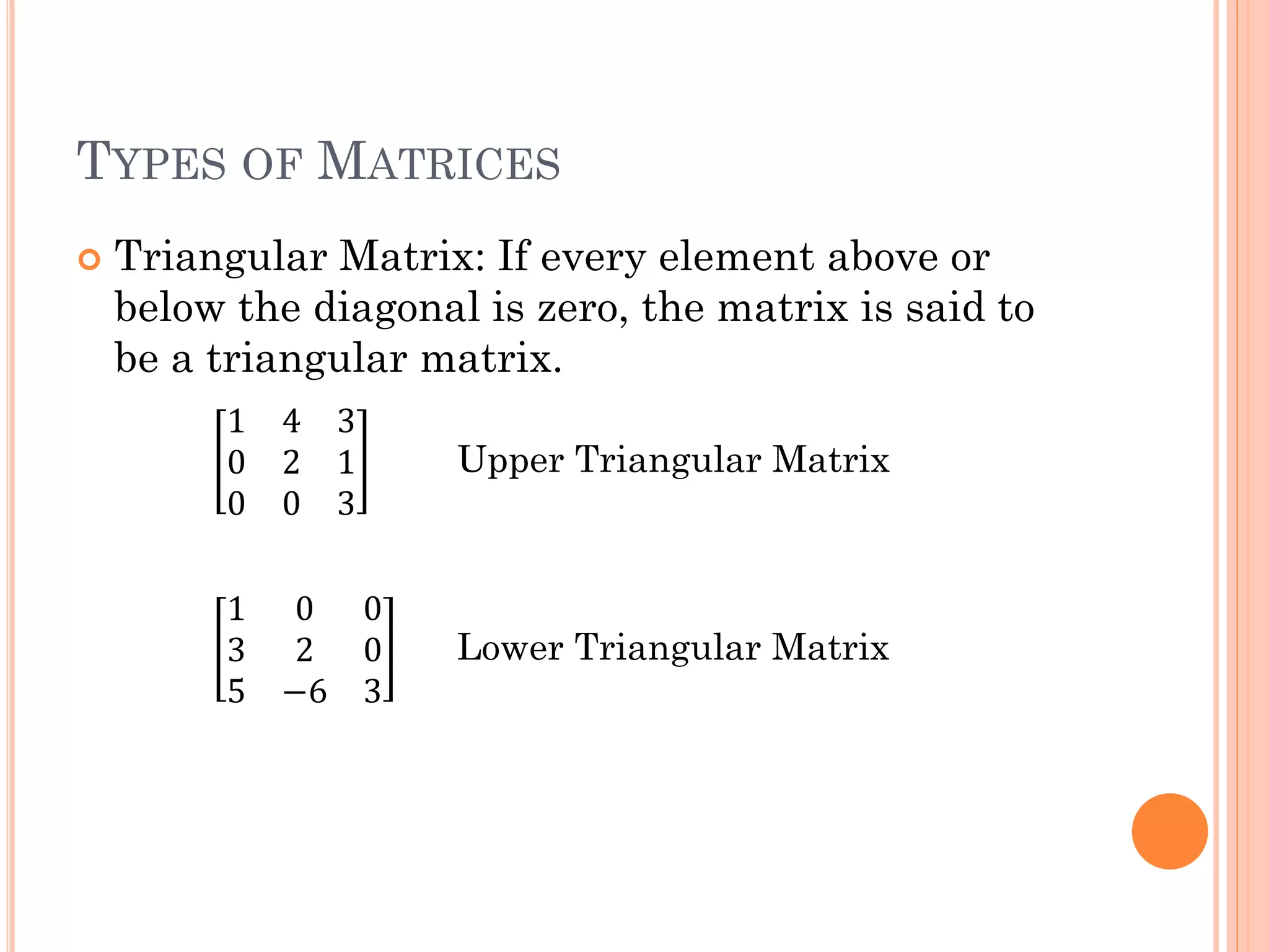 Matrices & Determinants | PDF