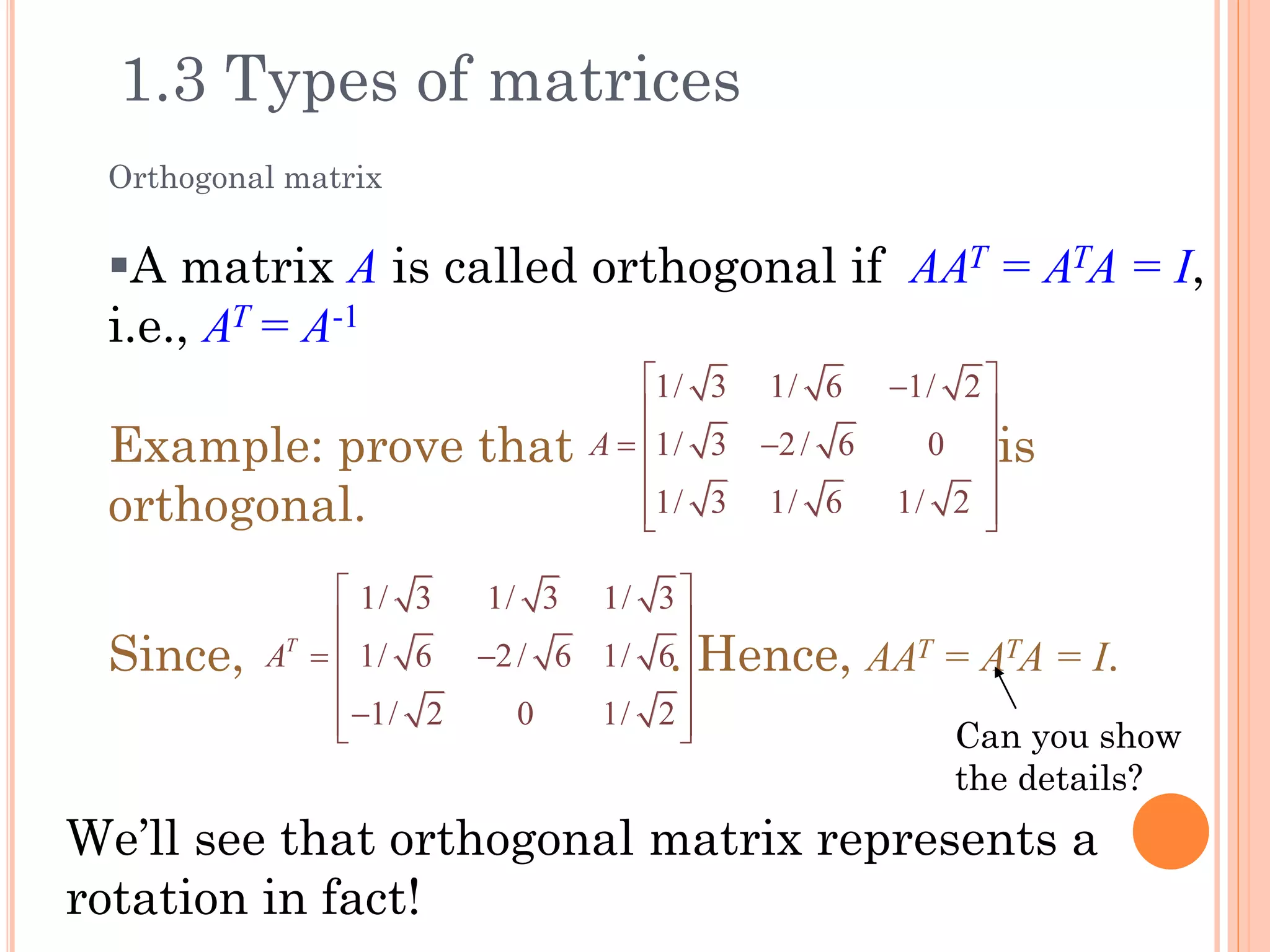 Matrices & Determinants | PDF