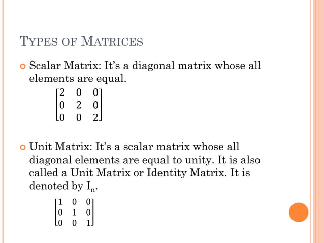 Matrices & Determinants | PDF