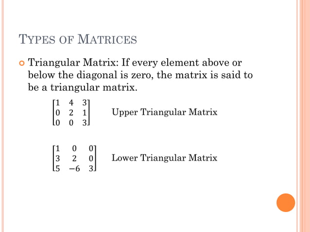 Matrices & Determinants | PDF