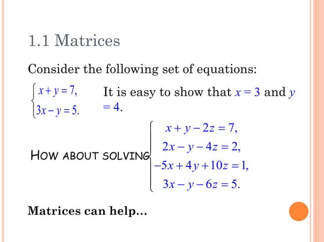 Matrices & Determinants | PDF