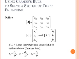 Matrices & Determinants | PDF