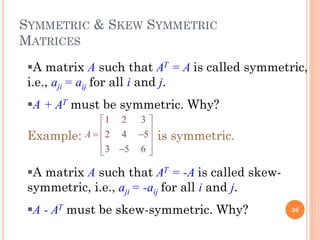 Matrices & Determinants | PPT