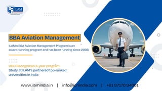 BBA in Aviation Management - Your Gateway to Sky-High Success | PPTX