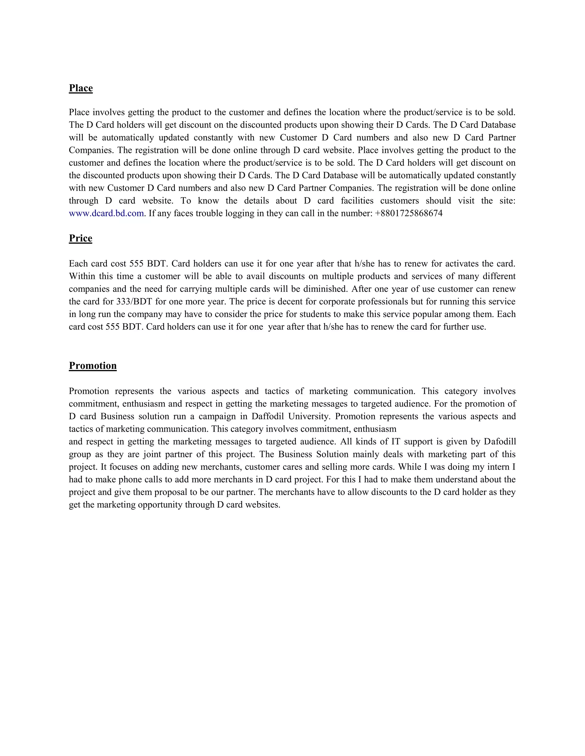 Bba marketing internship project | PDF