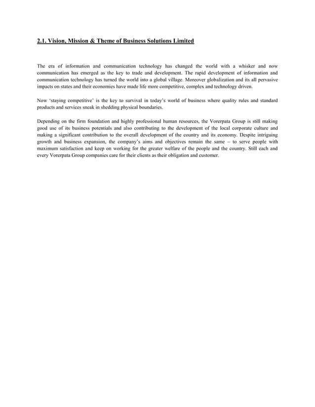 Bba marketing internship project | PDF