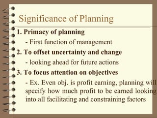 Bbai pom u1.2 planning | PPT