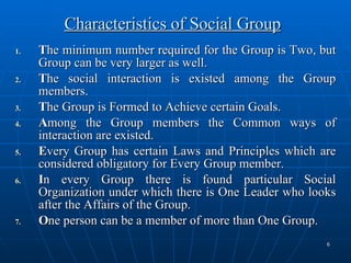 Bba L03 Dt Social Groups | PPT