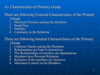 Bba L03 Dt Social Groups | PPT