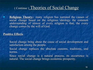 Bba L09 Dt Social Change | PPT