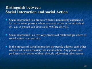 Bba L10 Dt Social Interaction And Social Processes | PPT