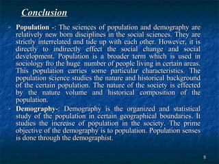 Bba L12 Dt Poupulation And Demography | PPT | Reproductive Health ...