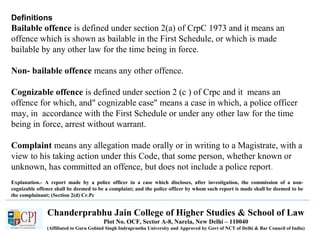 CODE OF CRIMINAL PROCEDURE | PPT