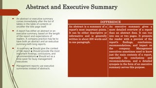 BBA_Module 2_Report Writing.pptxbgghhbbgg | PPT