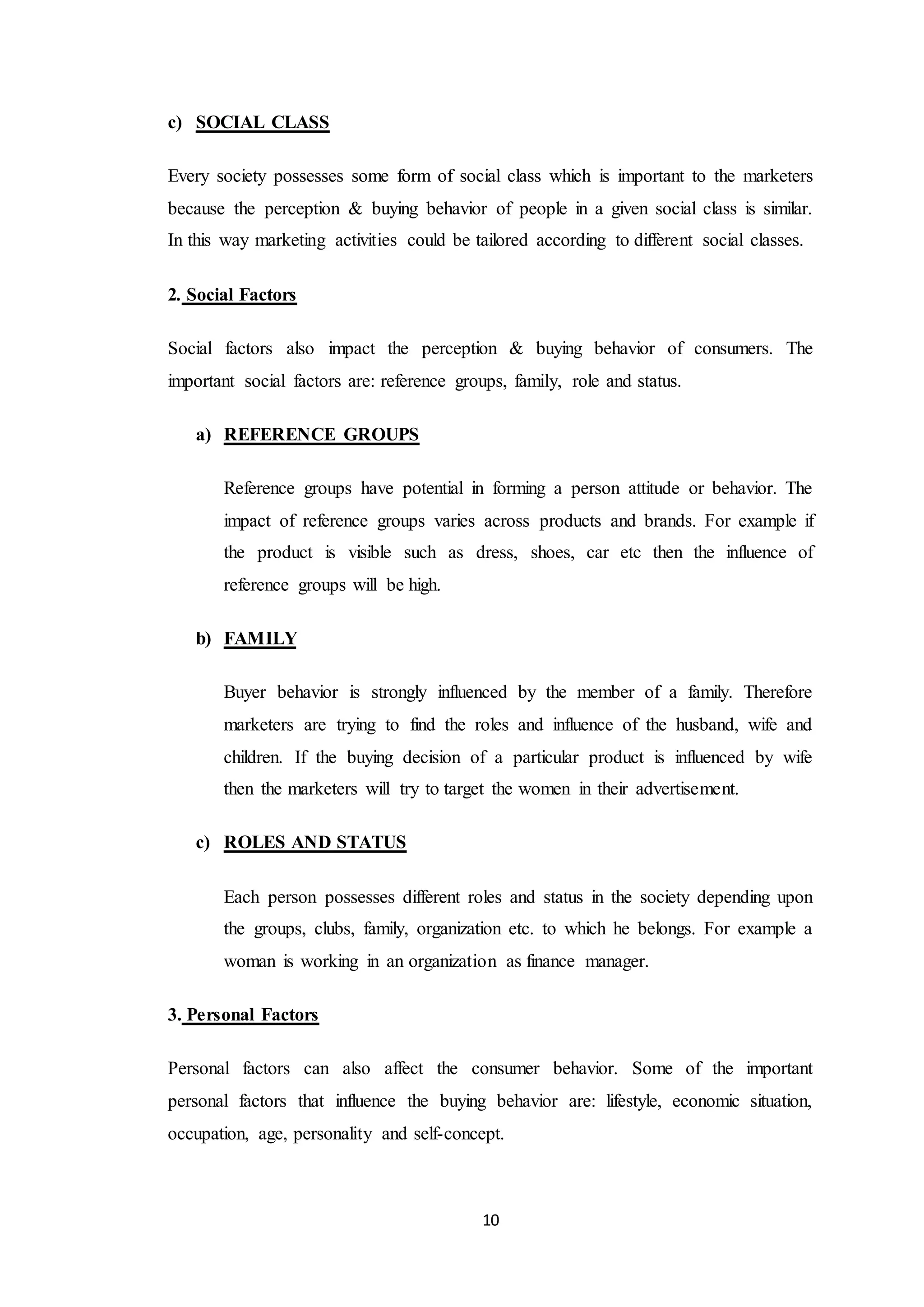 BBA final year project | DOCX