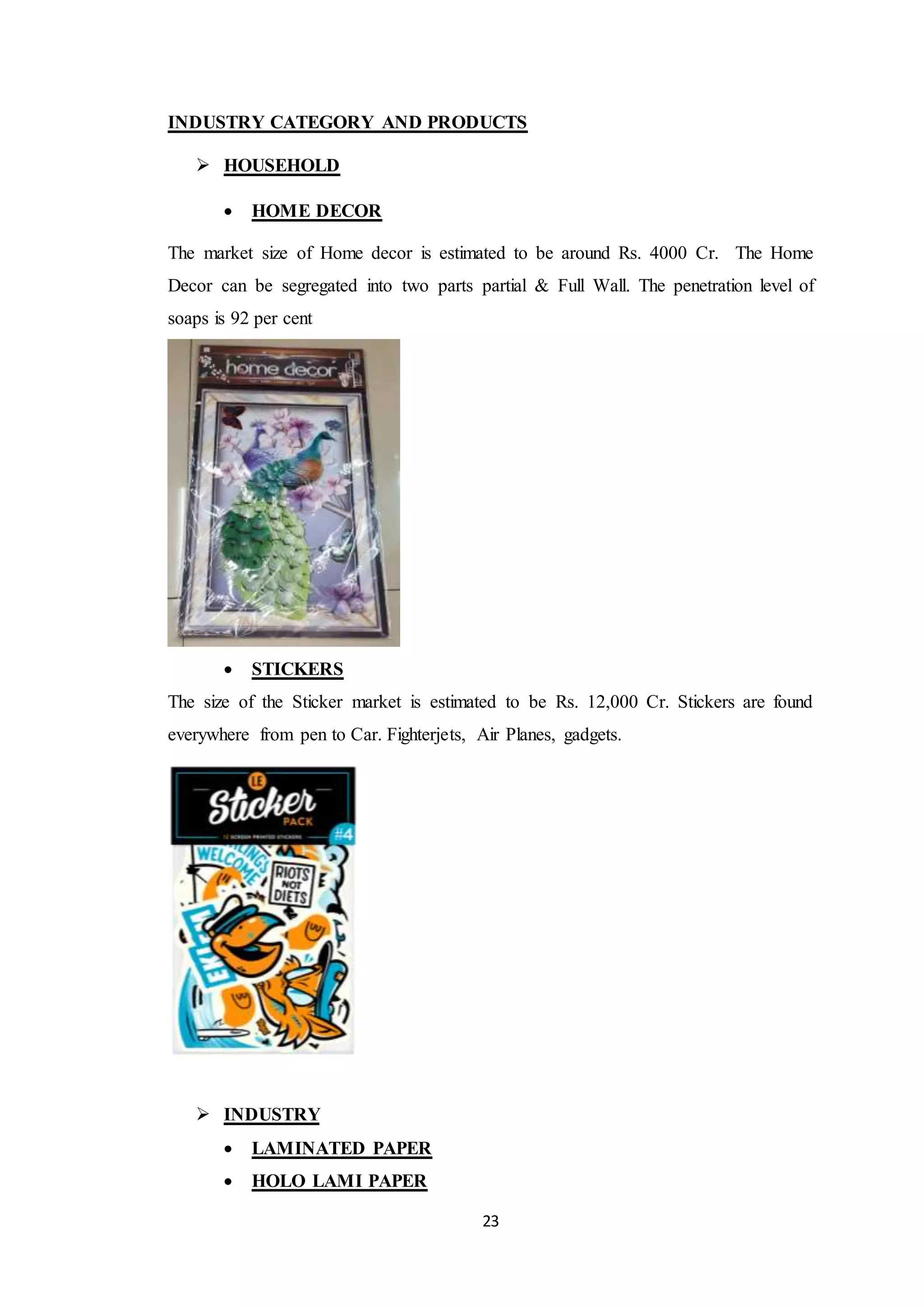 BBA final year project | DOCX