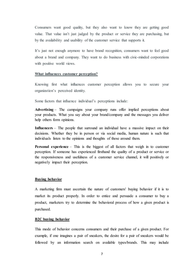 BBA final year project | DOCX