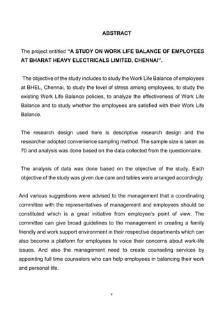 Work Life Balance Of Employees.pdf