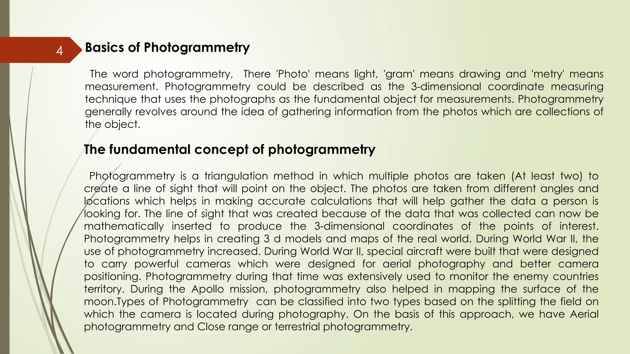 Digital Photogrammetry, UAV, Lidar, Drone Image processing. | PPTX