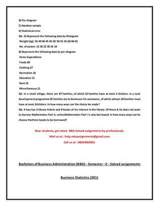 Bba solved assignmnets call us at - 08263069601 | PDF