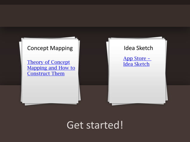 Concept Mapping with Idea Sketch | PPTX | Internet for Beginners | Internet