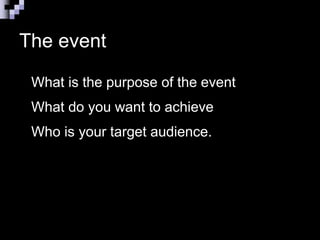 Bba vi em u i why event management | PPT