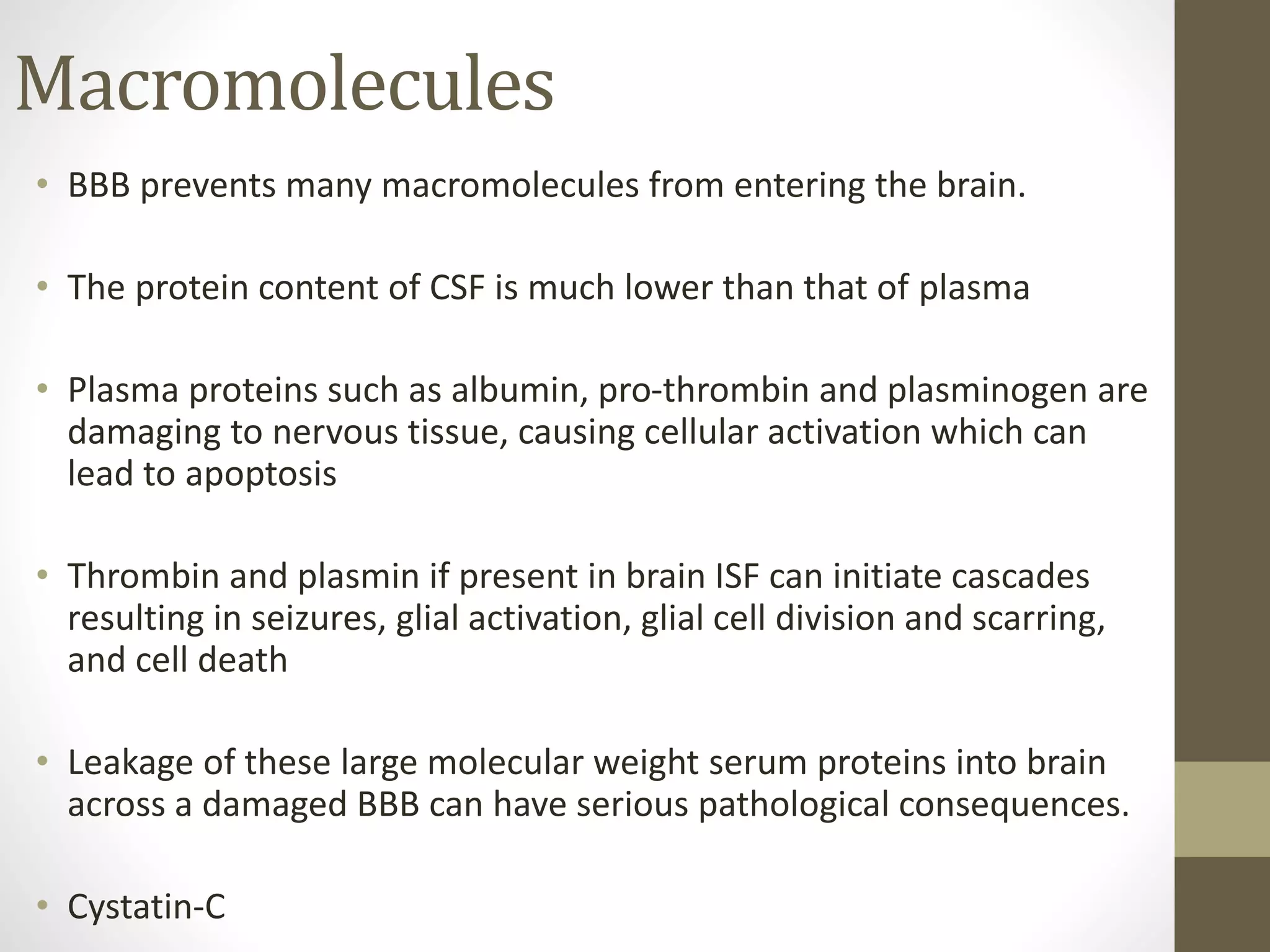 BLOOD BRAIN BARRIER | PPTX