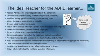 BBB-2-The-ADHD-Friendly-Classroom teachingpptx | PPT