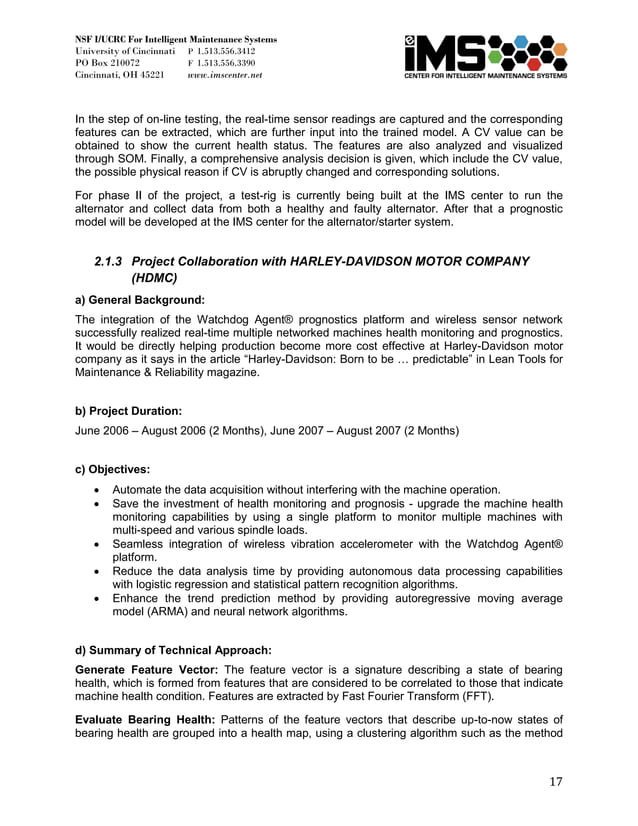 IMS Project Portfolio - 2015 | PDF