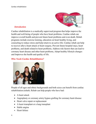 Cardiac rehabilitation (1) | PDF