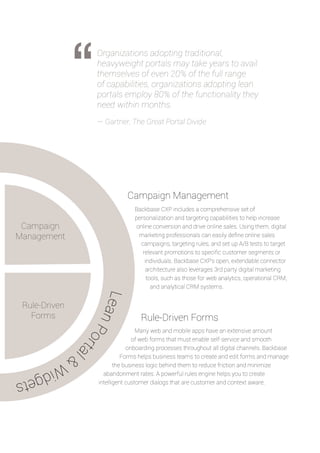 backbase-cxp-datasheet | PDF