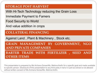 Modern Grain Management | PPTX
